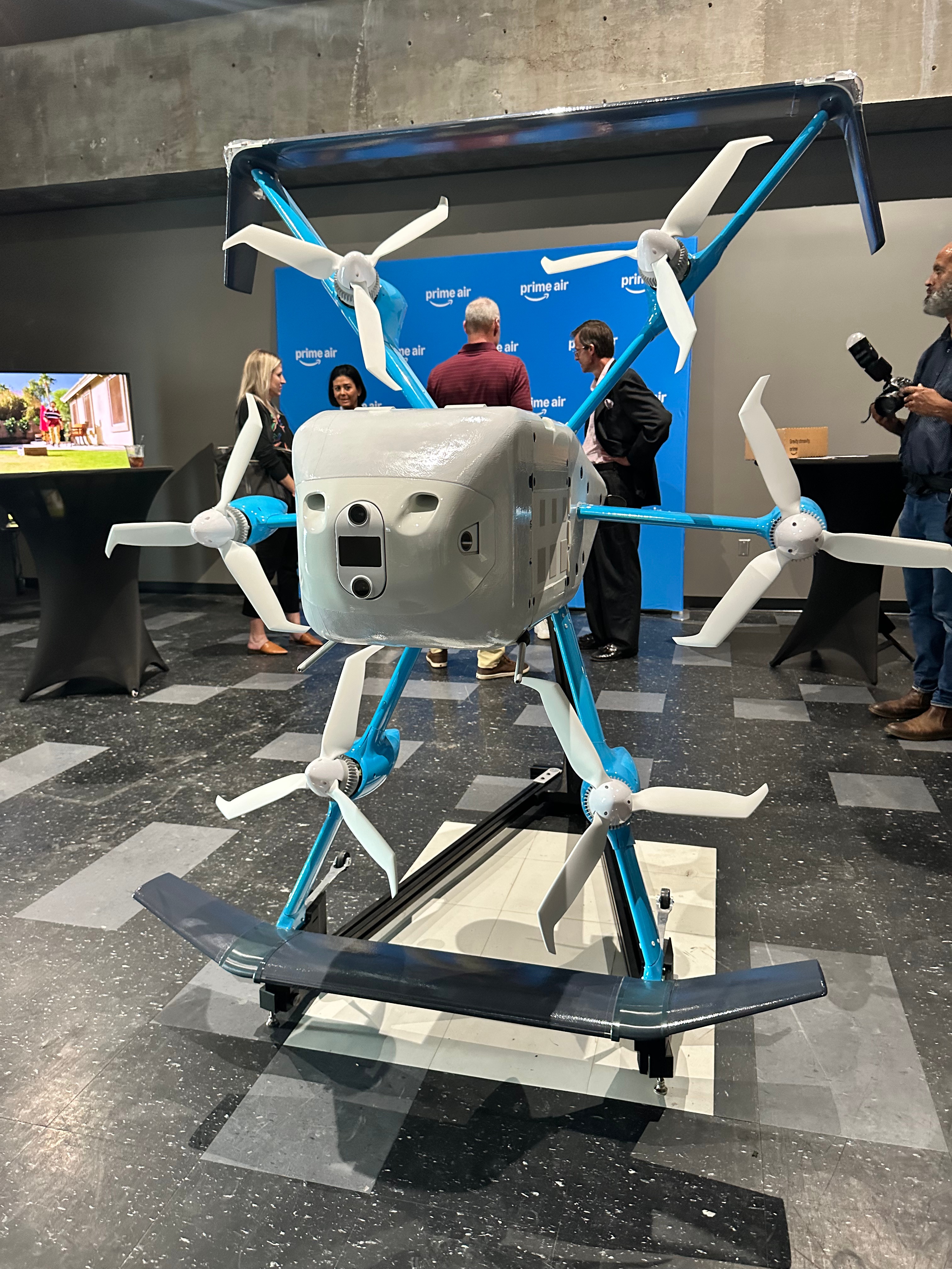 Amazon delivery drones have arrived in Tampa